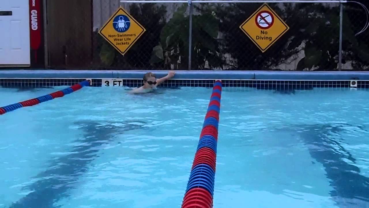 Learn to Swim Objective for 7-8 year olds - YouTube