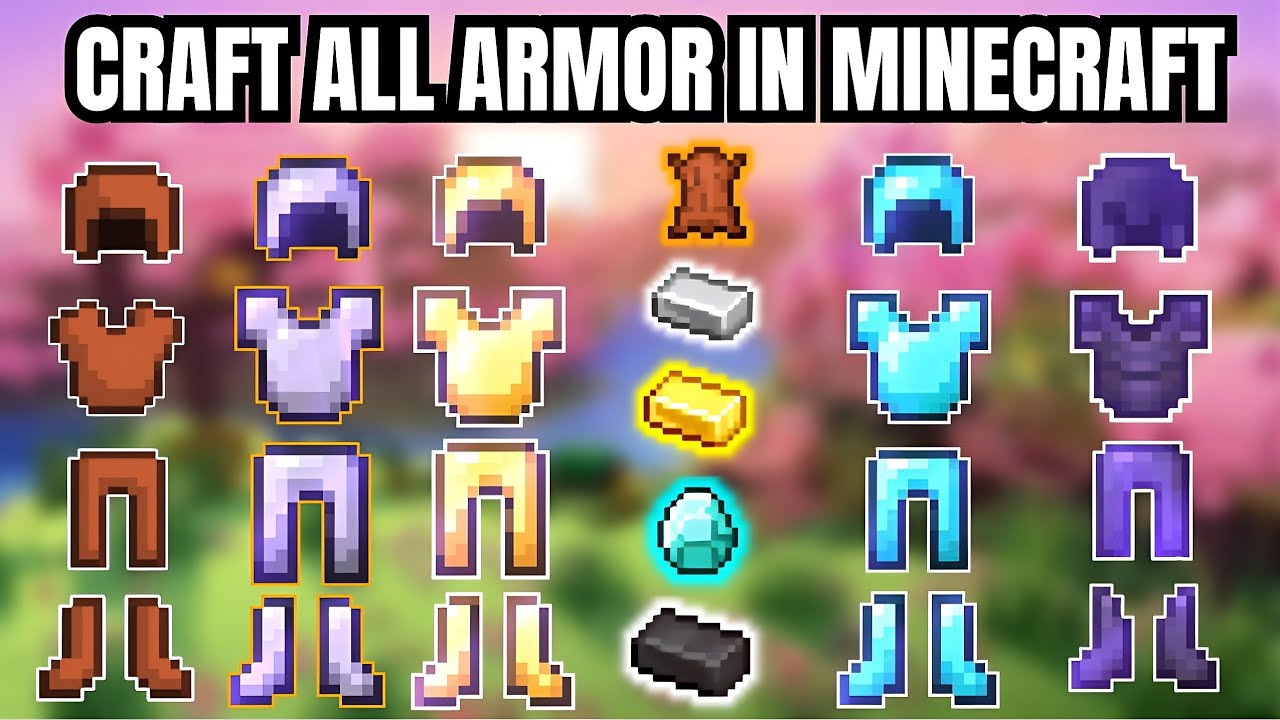 Craft All Armor in Minecrafr survival (Hindi) - YouTube