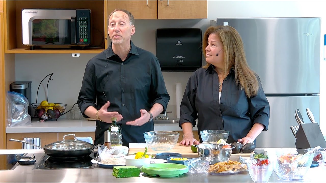 Healthy Cooking Demonstrations: Dr. and Mrs. Kenneth Granet - YouTube