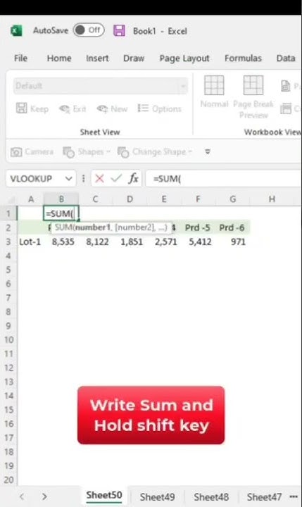 3D Sum in Excel | Excel Tips and Tricks #shorts #youtubeshorts - YouTube