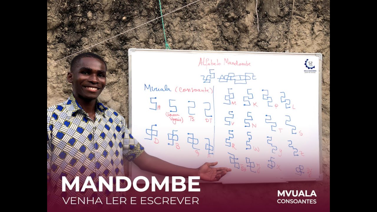 Consoantes de Mandombe, escrita africana - YouTube