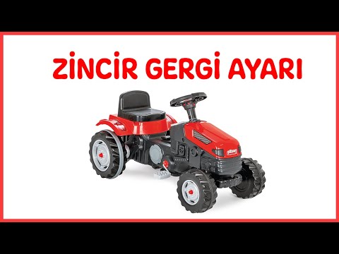 Pilsan Active Pedallı Traktör Zincir Gergi Ayarı