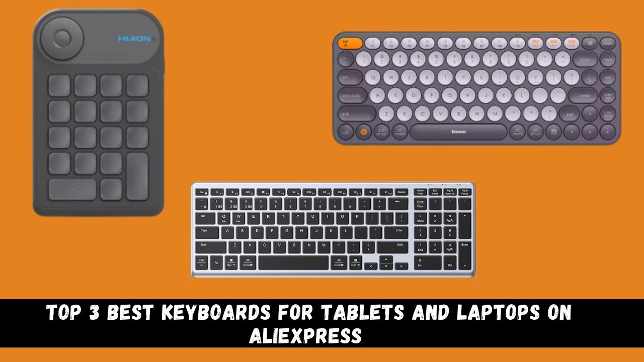 Top 3 Best Keyboards for Tablets and Laptops on Aliexpress 2024 - YouTube