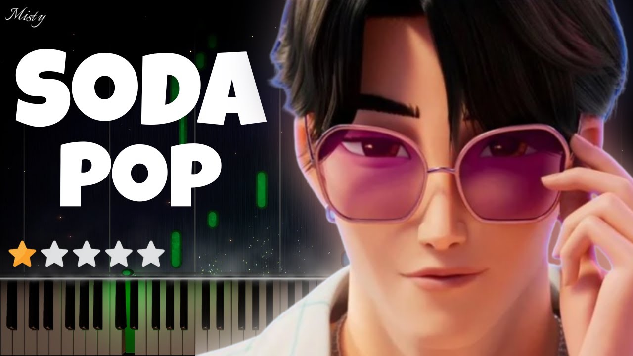 Soda Pop - (EASY Piano Tutorial) - YouTube
