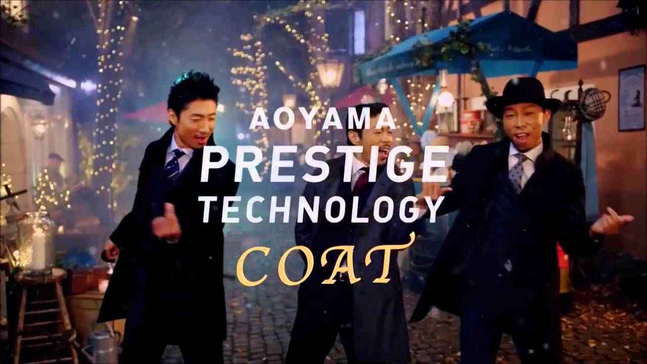 PRESTIGE TECHNOLOGY 大人なコート篇 30秒 洋服の青山 - YouTube