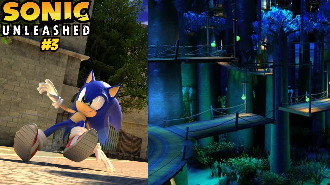 A CORRER!!jugando sonic unleashed #3 - YouTube