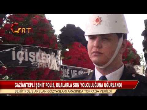 GAZİANTEPLİ ŞEHİT POLİS, DUALARLA SON YOLCULUĞUNA UĞURLANIDI