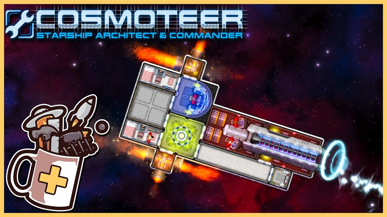 Starting RAILGUN Ship Even Possible? | Cosmoteer: Starship Architect ...