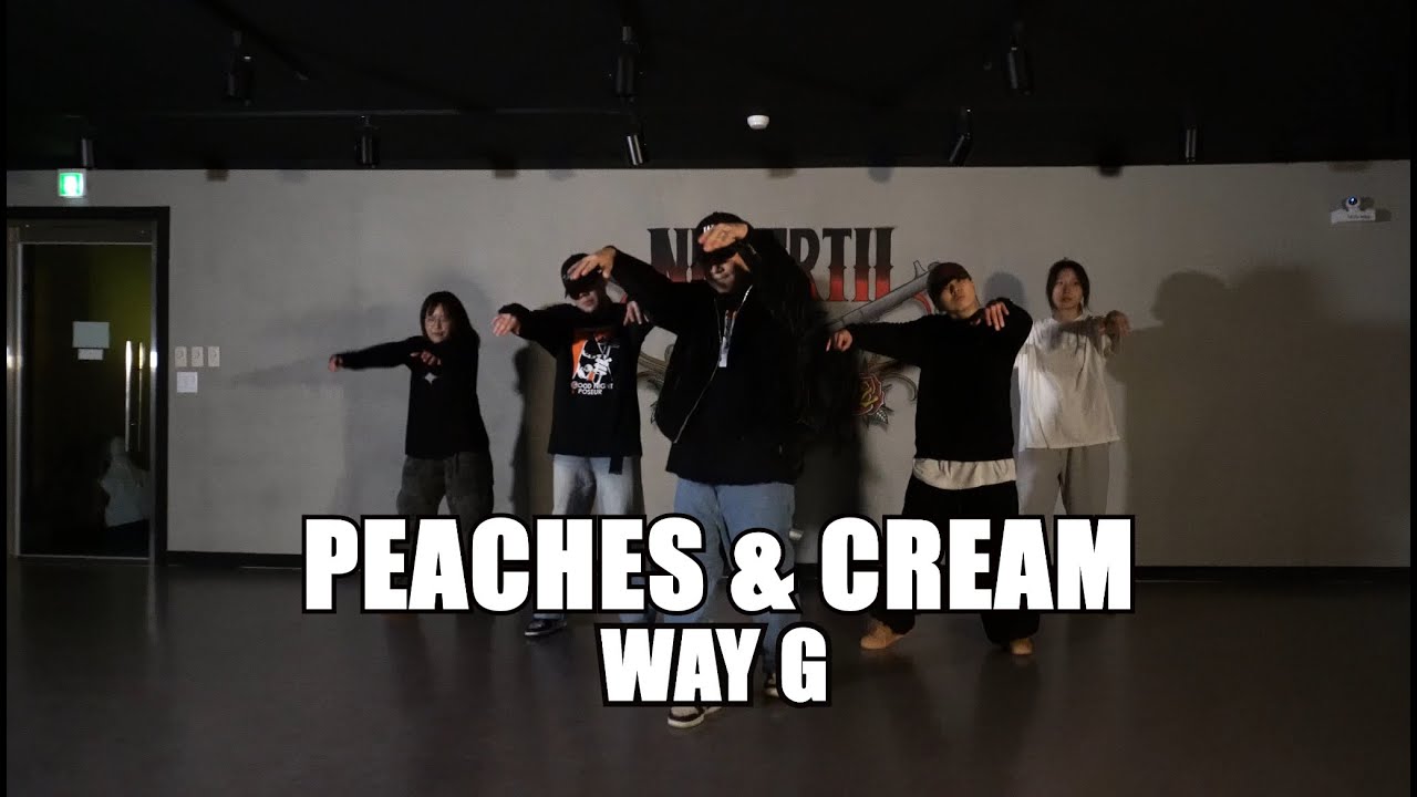 112-PEACHES & CREAM / WAY G [POPPING BASIC] - YouTube