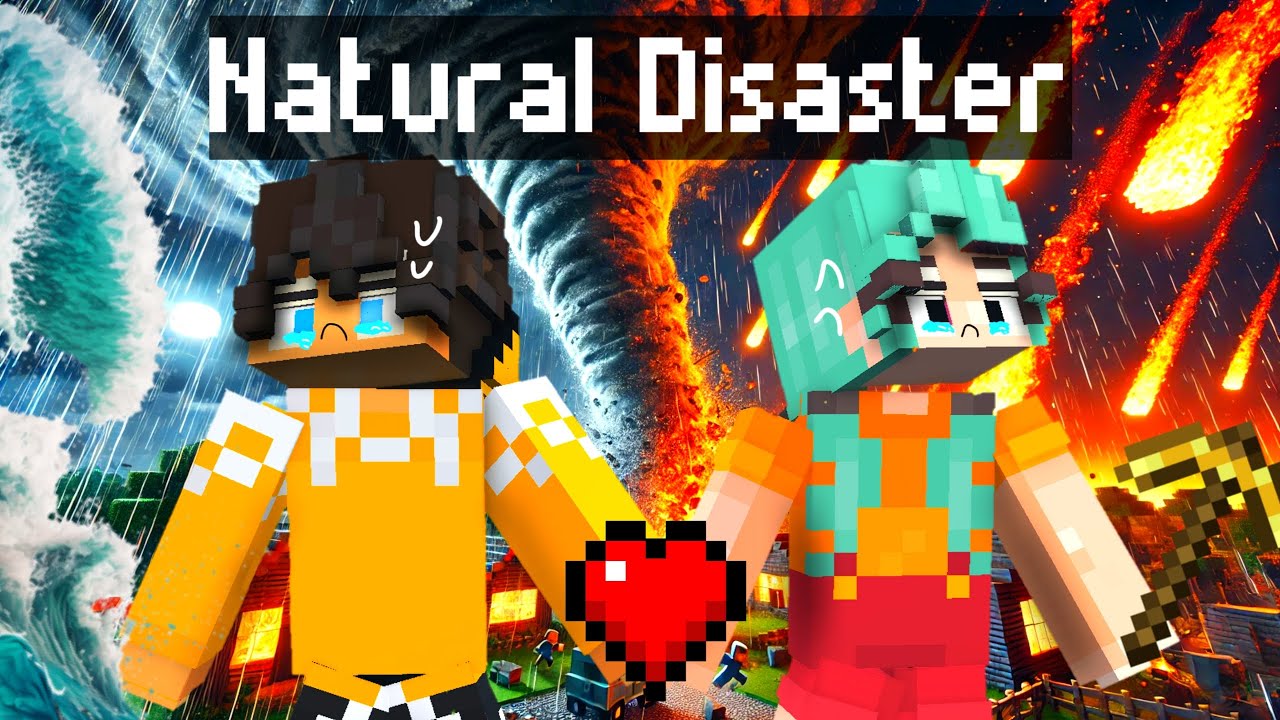 Can My Minecraft Village Survive ALL These Natural Disasters? (Tagalog ...