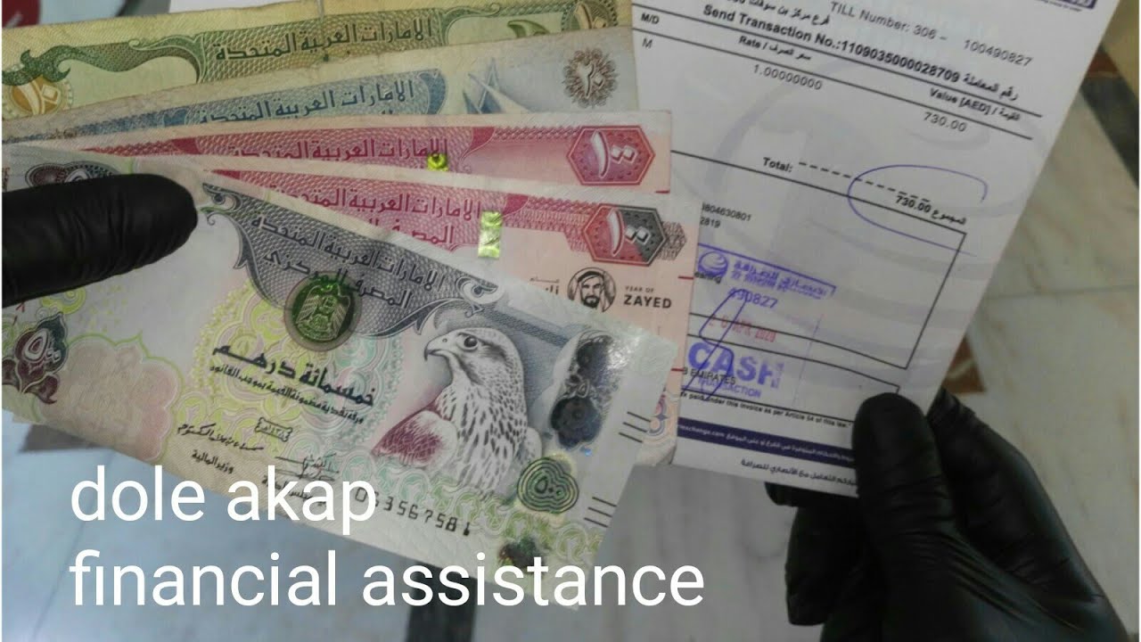 (Approved) One time financial assistance under dole-akap - YouTube
