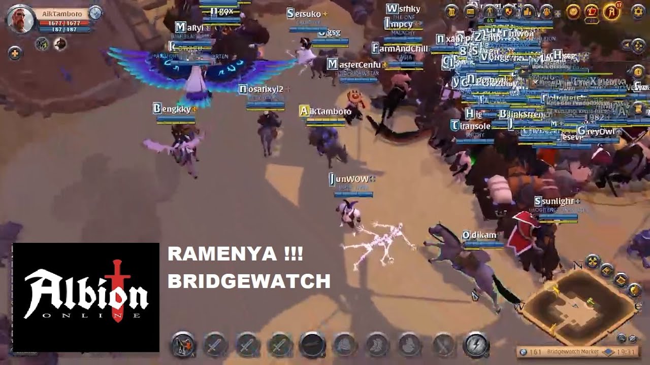 RAMENYA KOTA INI BRIDGEWATCH ALBION ONLINE - YouTube