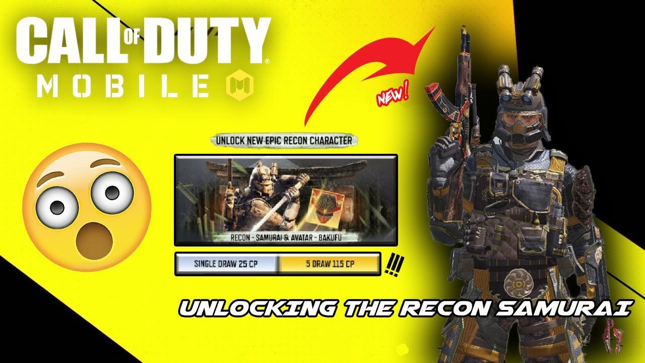 UNLOCKING THE RECON SAMURAI in Call of Duty: Mobile - YouTube