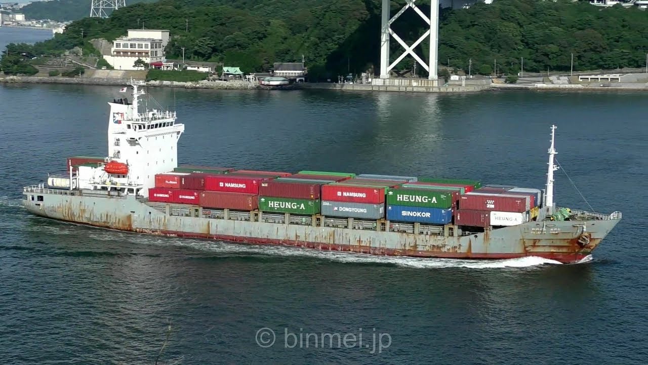 PEGASUS PRIME - DONG YOUNG SHIPPING container ship - YouTube