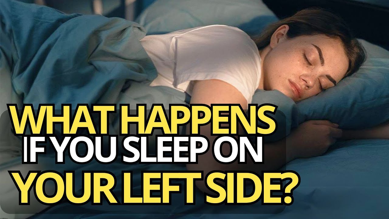 TESTED! Sleeping on the left side triggers changes in the body and even ...