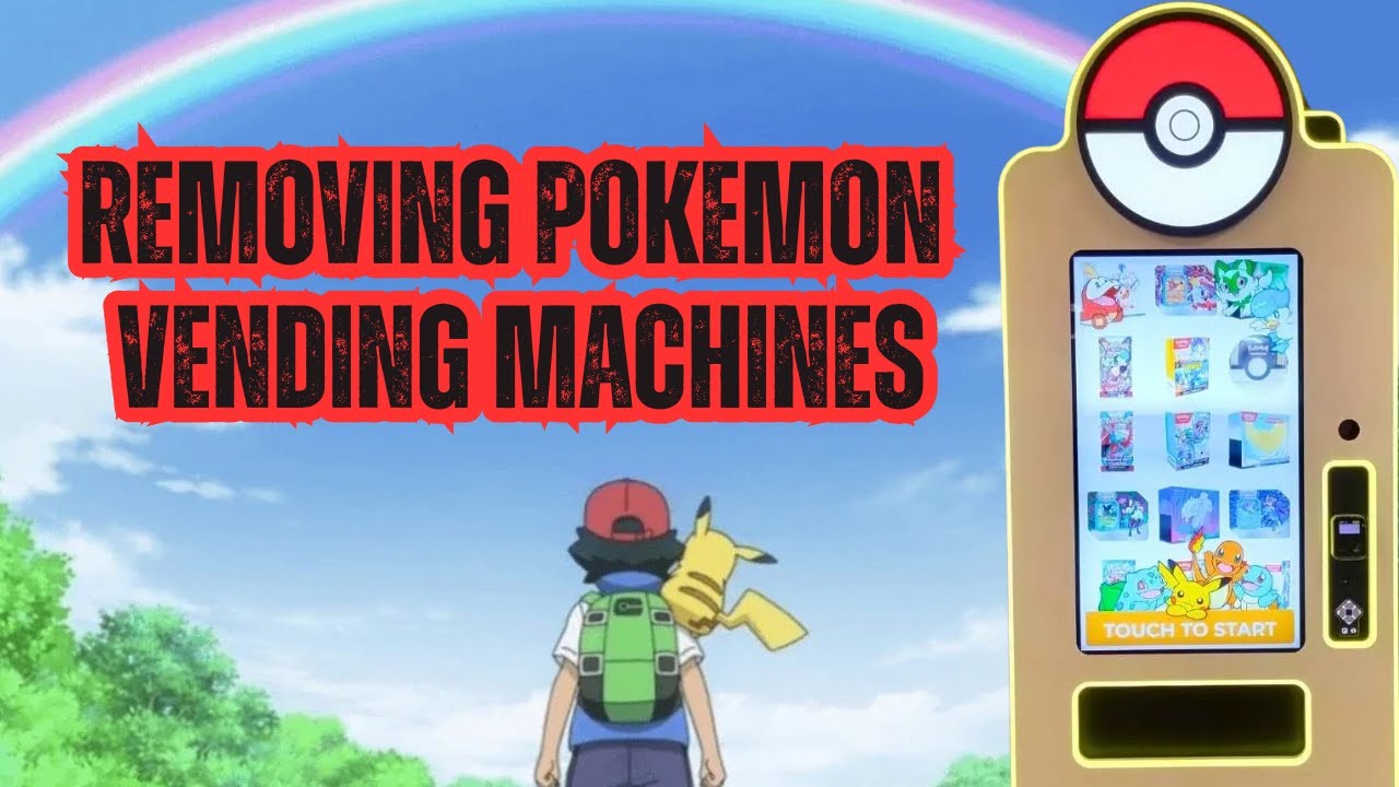 Pokemon Vending Machines REMOVED?! 😱 | Opening a Journey Together ...