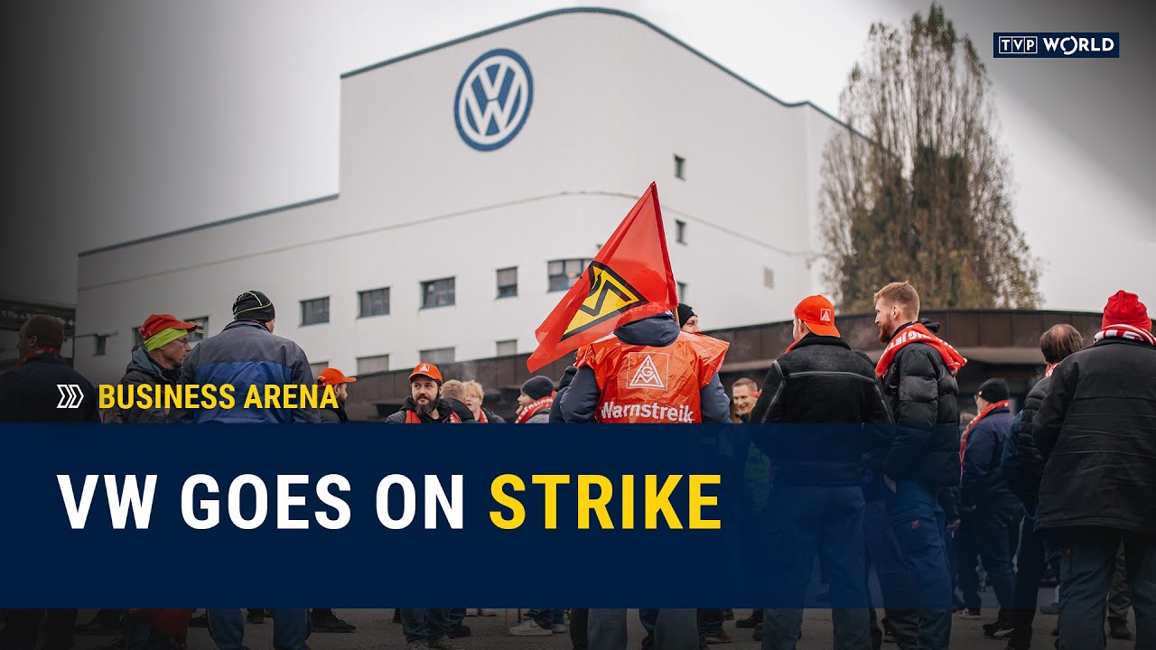 VW goes on strike | Business Arena - YouTube