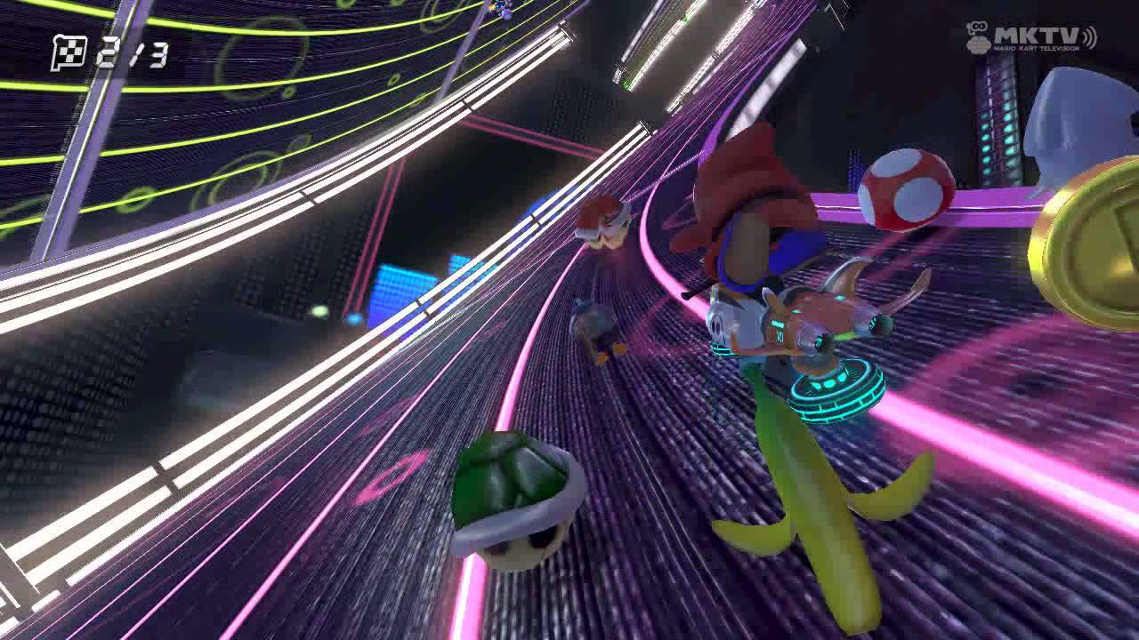 Wii U - Mario Kart 8 - Electrodrome - YouTube