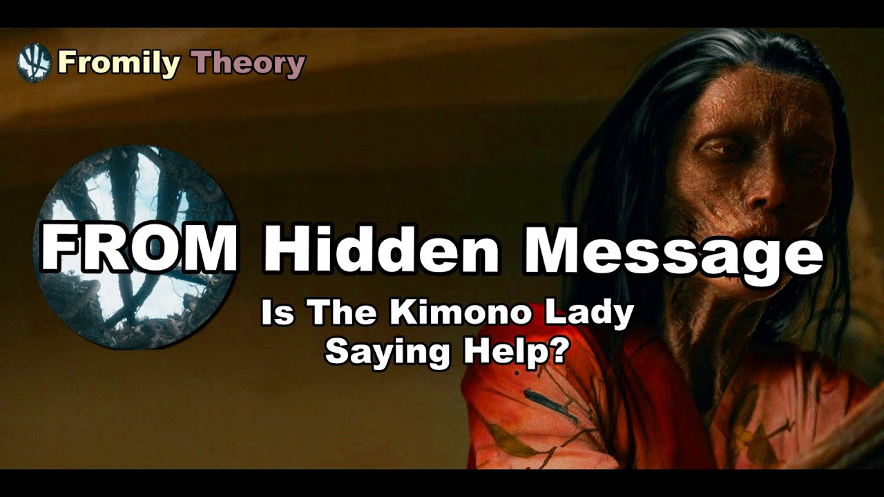 FROM Season 3 Easter Egg: Is The Kimono Lady Saying Help? - YouTube