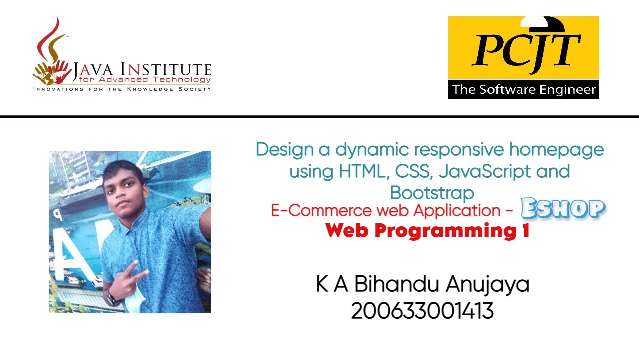 Design a dynamic responsive homepage | E - Commerce web Application ...