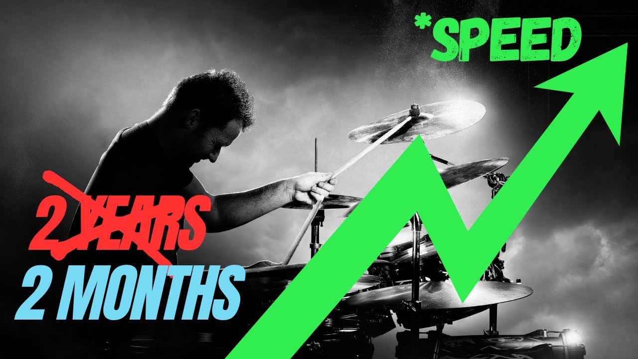 The “Sneaky” Way to 2x Your Speed on Drums (Not Clickbait) - YouTube