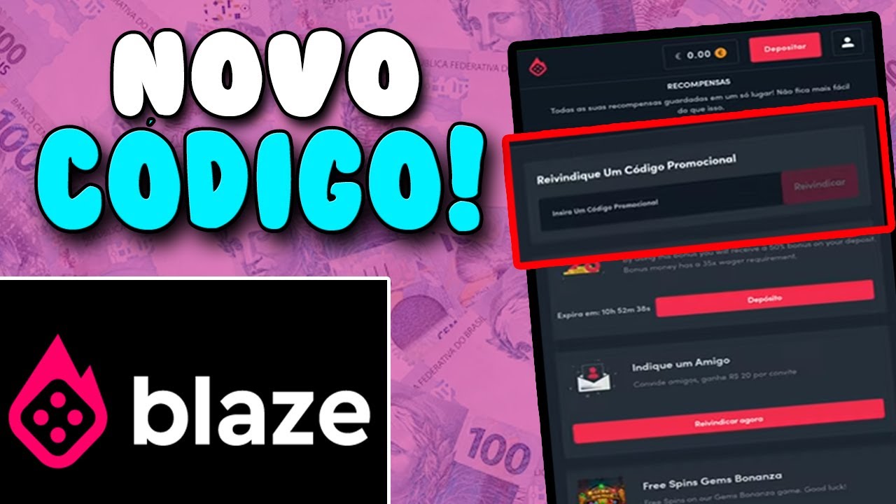 [FUNCIONANDO!] CÓDIGO PROMOCIONAL BLAZE 2025 | BLAZE CÓDIGO PROMOCIONAL 2025 | BLAZE CUPOM - YouTube