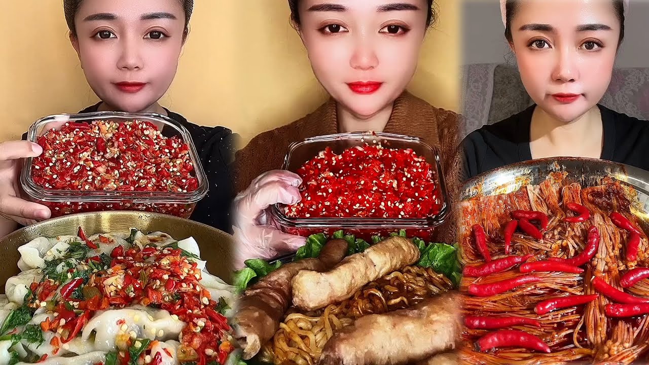 CHILI EATING CONTEST 🌶 with UK CHILLI QUEEN -Toughest Spicy Food ...