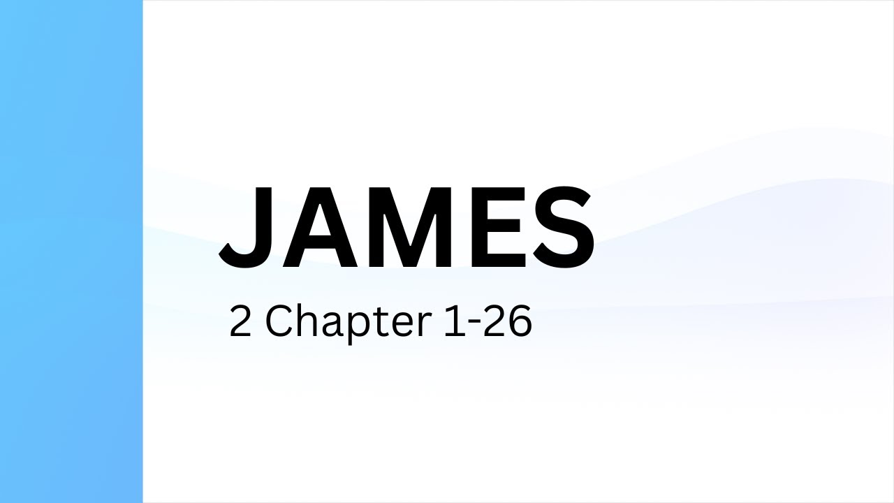 James Chapter 2 | Holy Bible - Indian Sign Language Version (ISLV ...