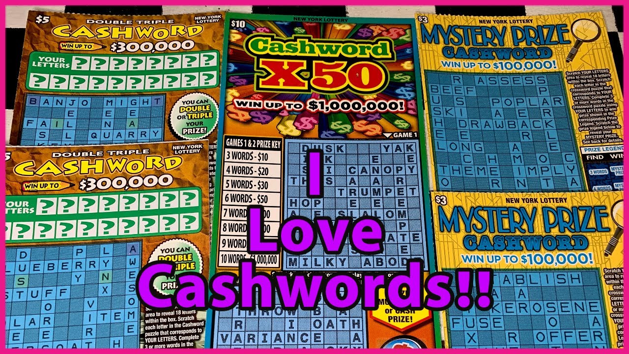 Cashword Wednesday! Mystery Prize Cashword | Double Triple Cashword ...
