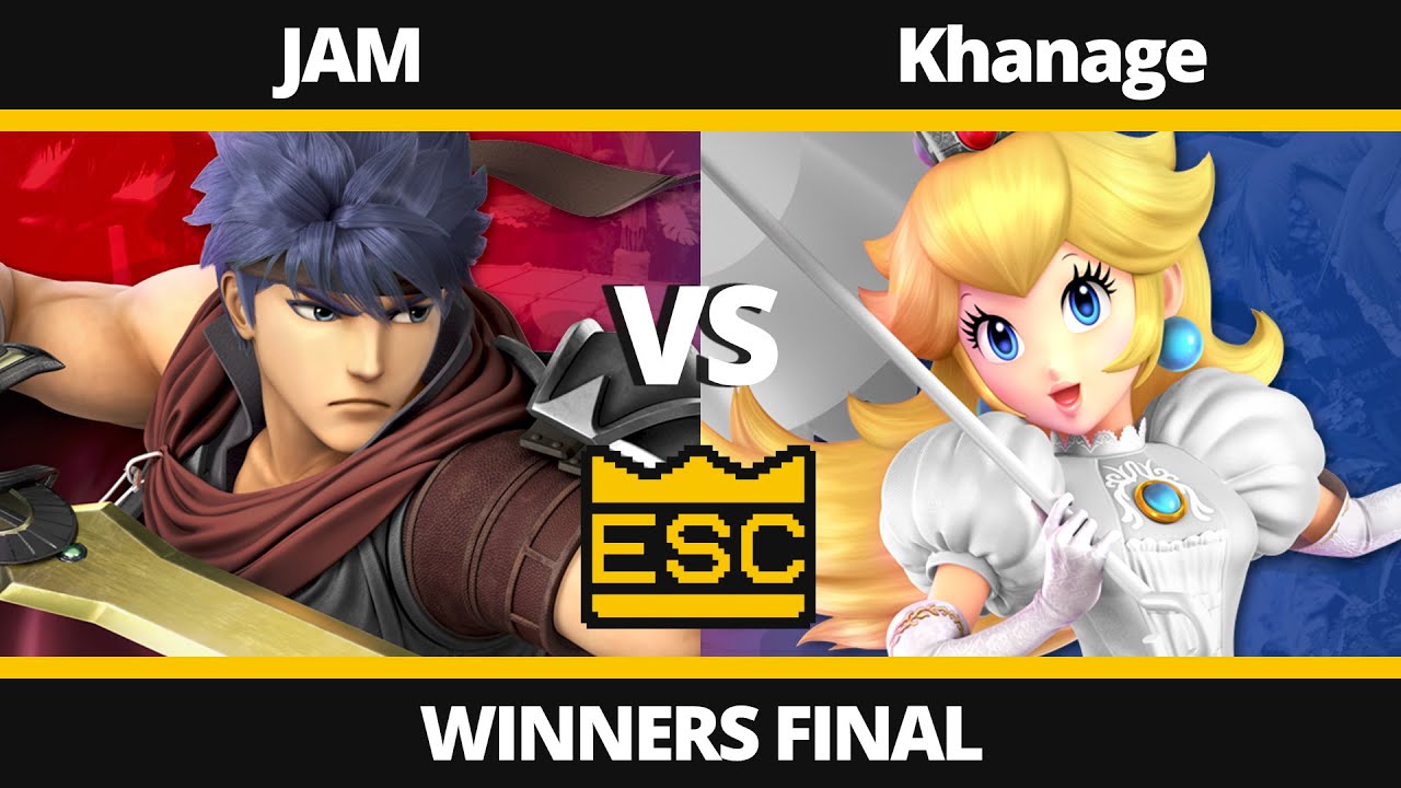 ESC 39 - Winners Final - JAM (Ike) Vs. Khanage (Peach) - SSBU Local UK ...