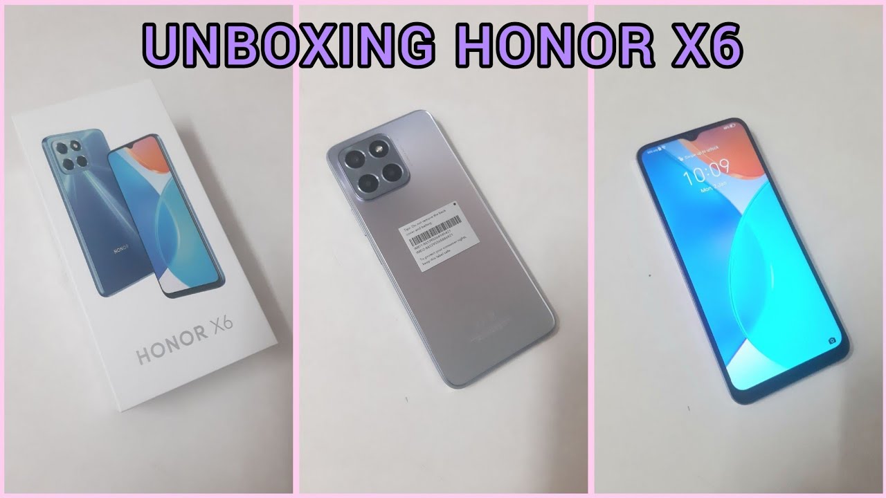 HONOR X6 | unboxing my mama new phone 开箱 - YouTube