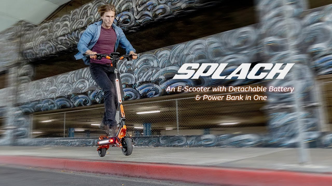 This E-Scooter Redefines Everything. SPLACH M8 Coming Soon. - YouTube