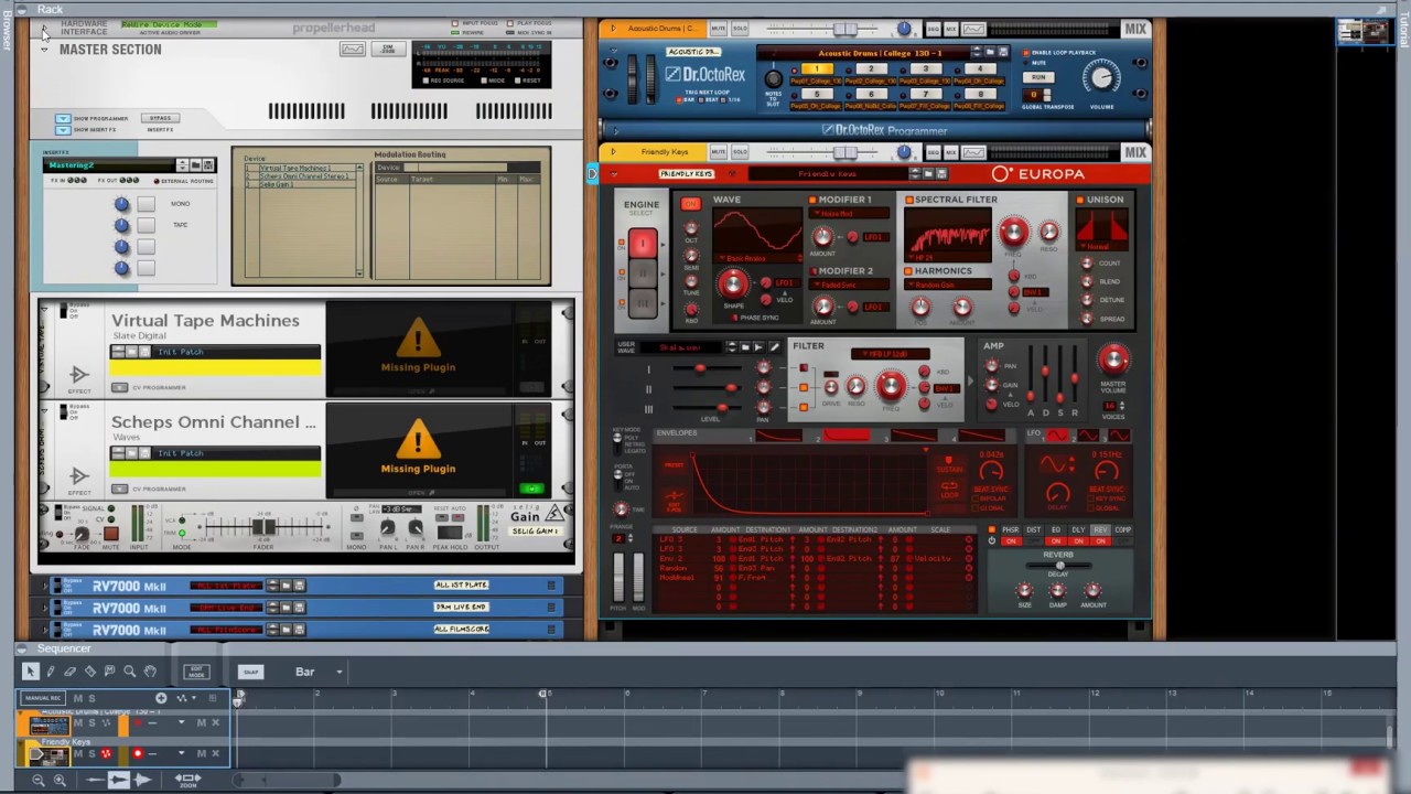 How to rewire Reaper 6 with Reason 10 - YouTube