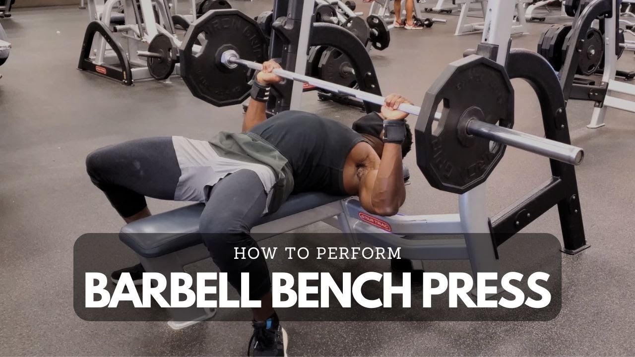 Barbell Bench Press: Quick Demo - YouTube