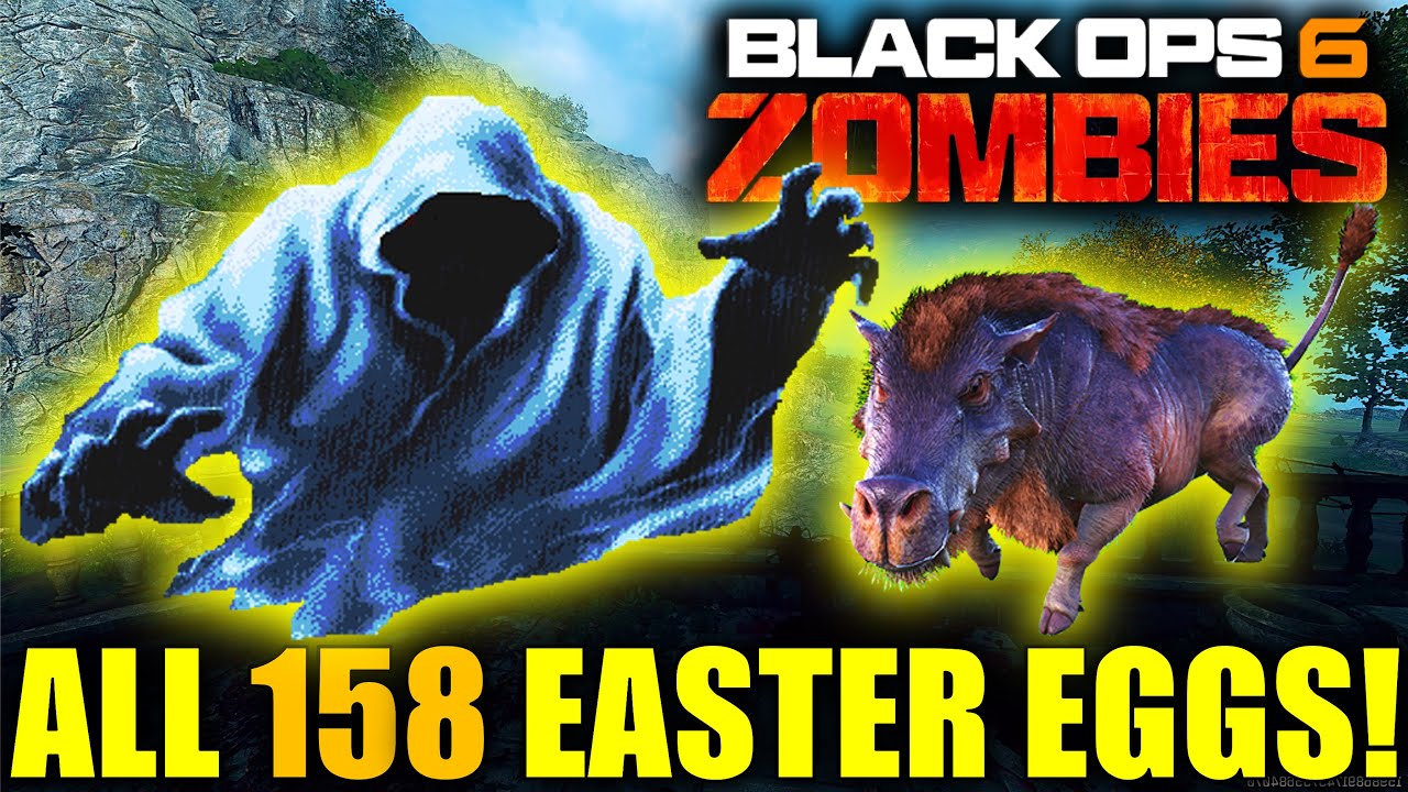 ALL 158 Black Ops 6 Zombies Easter Eggs Guide (Complete version) Side Easter Eggs to Shattered ...