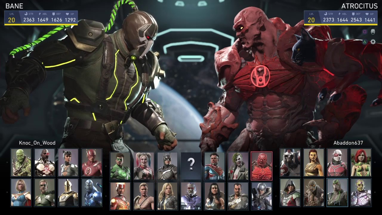 Injustice 2, ranked online multiplayer fights, PS4 - YouTube