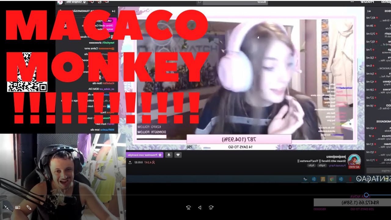 DILERA E JESS MACACO MACACO MACACO MONKEY MONKEY MONKEY - YouTube
