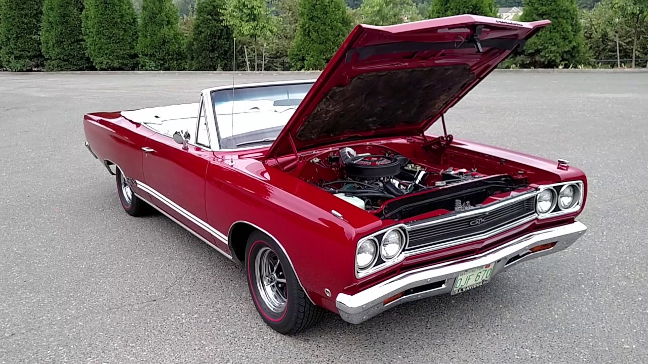 1968 Plymouth GTX Convertible - YouTube