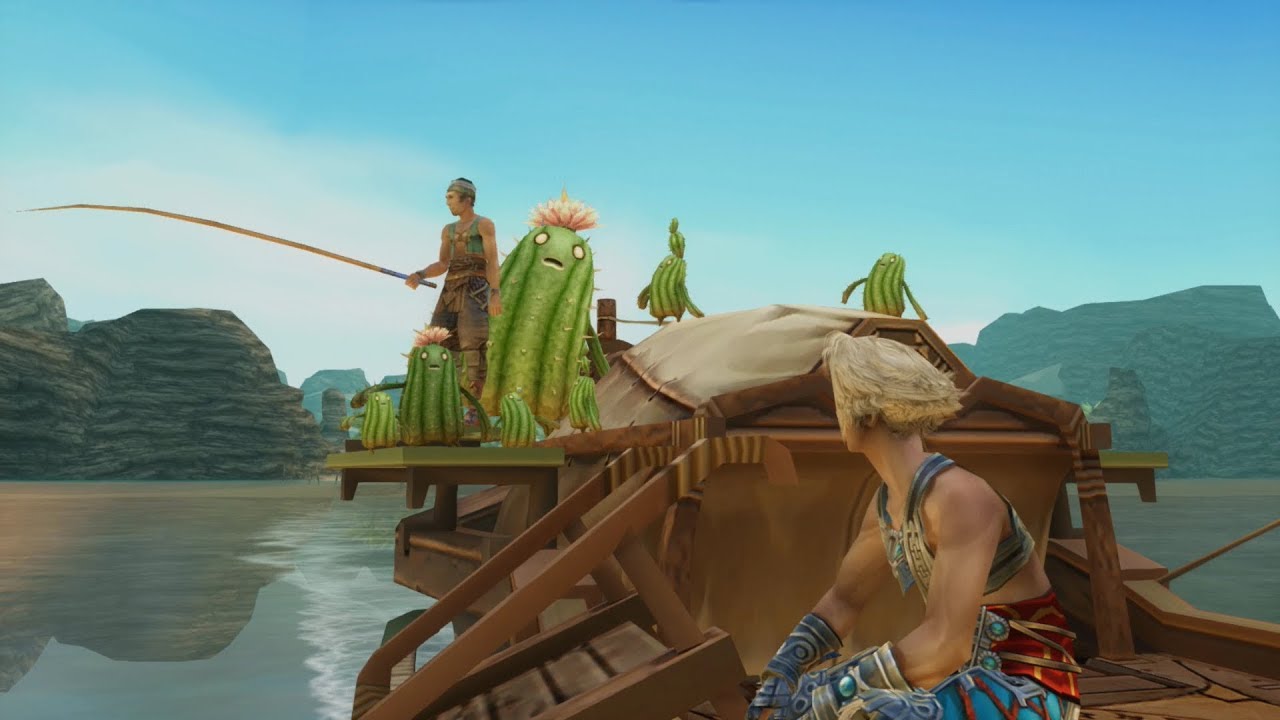 Final Fantasy XII TZA [Switch] Commentary #097, Fishing (2): Lu Shang ...