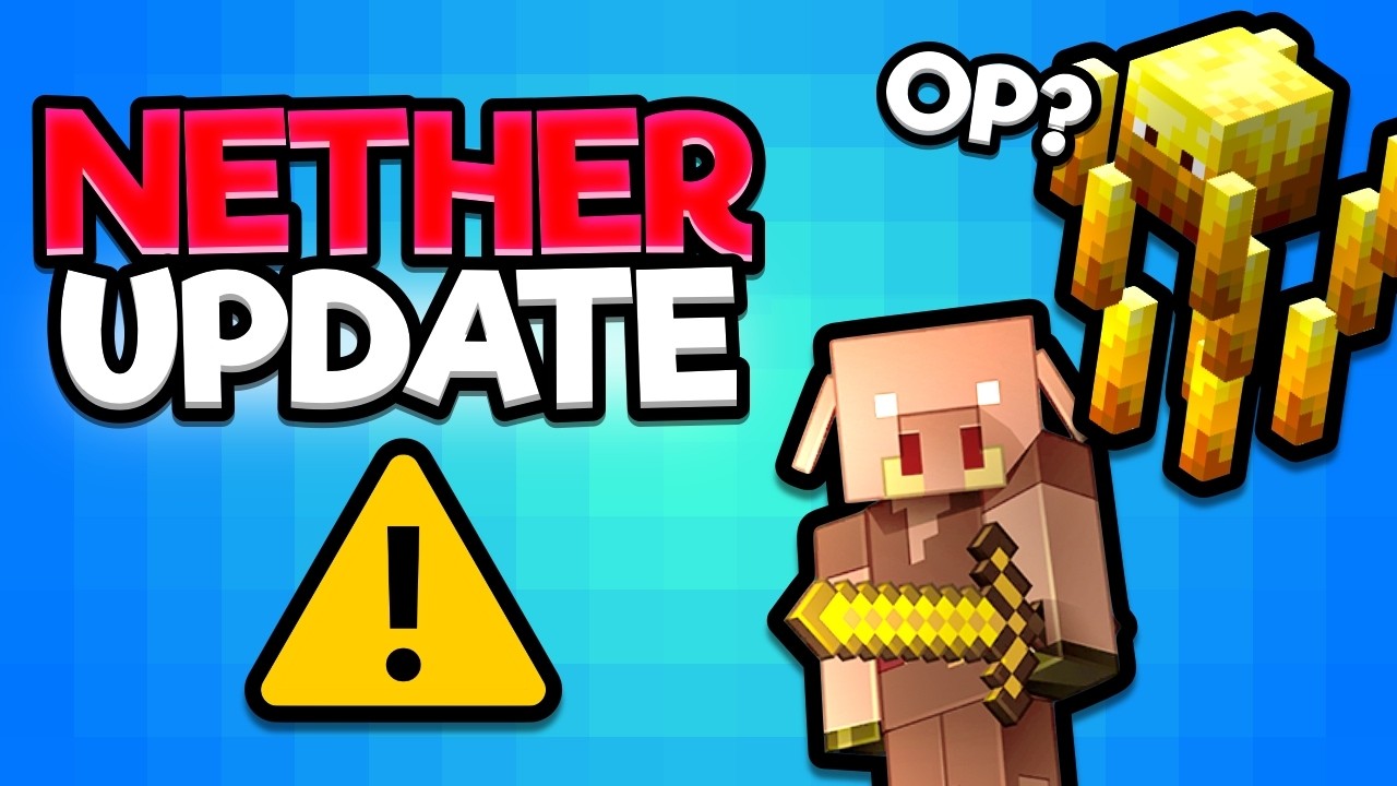 New Piglin Trade & BLAZE BUFF - Nowhere is safe now!!! - YouTube