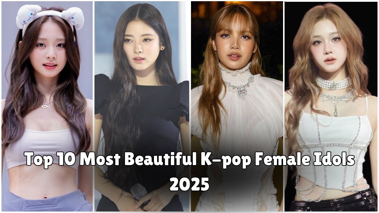 Top 10 Most Beautiful K-pop Female Idols 2025 - YouTube