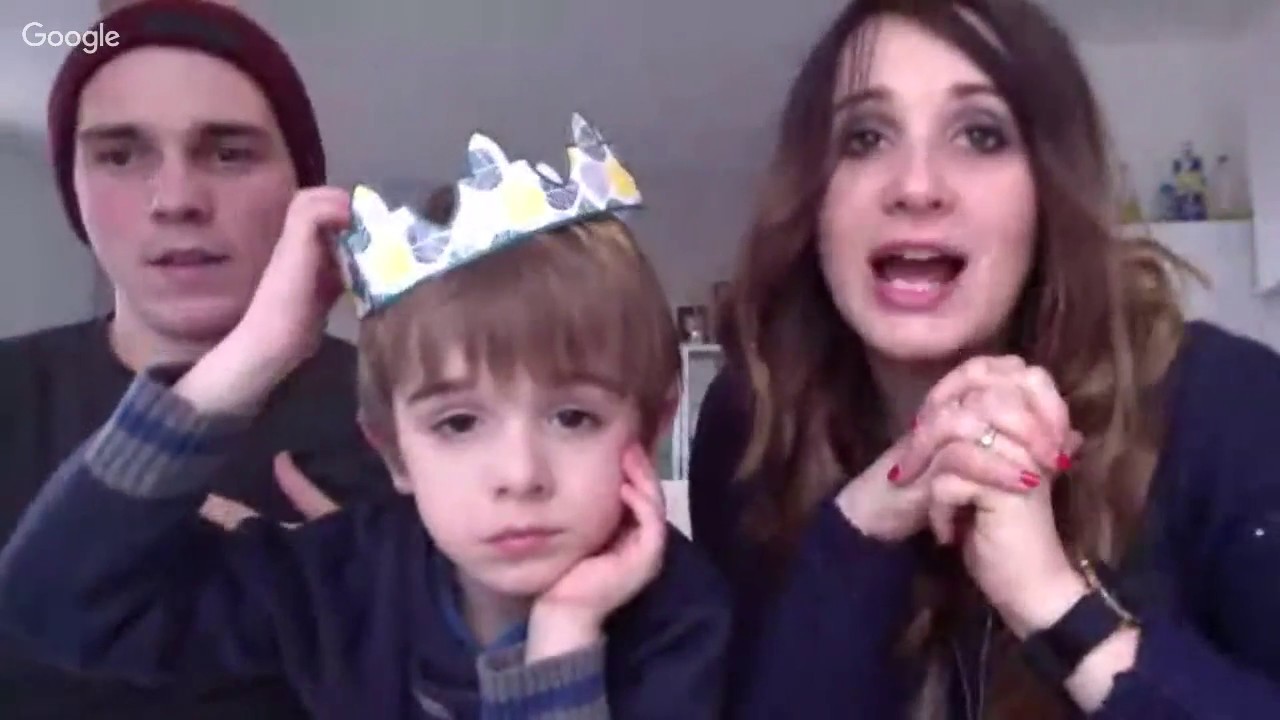 La galette des rois avec Hugo, Angie et Colin !!! ANGIE ET HUGO PARTENT ...