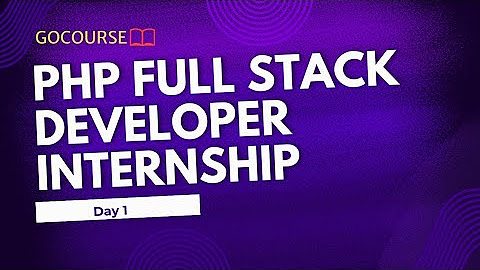 PHP Full Stack Internship 2024-2025 - YouTube