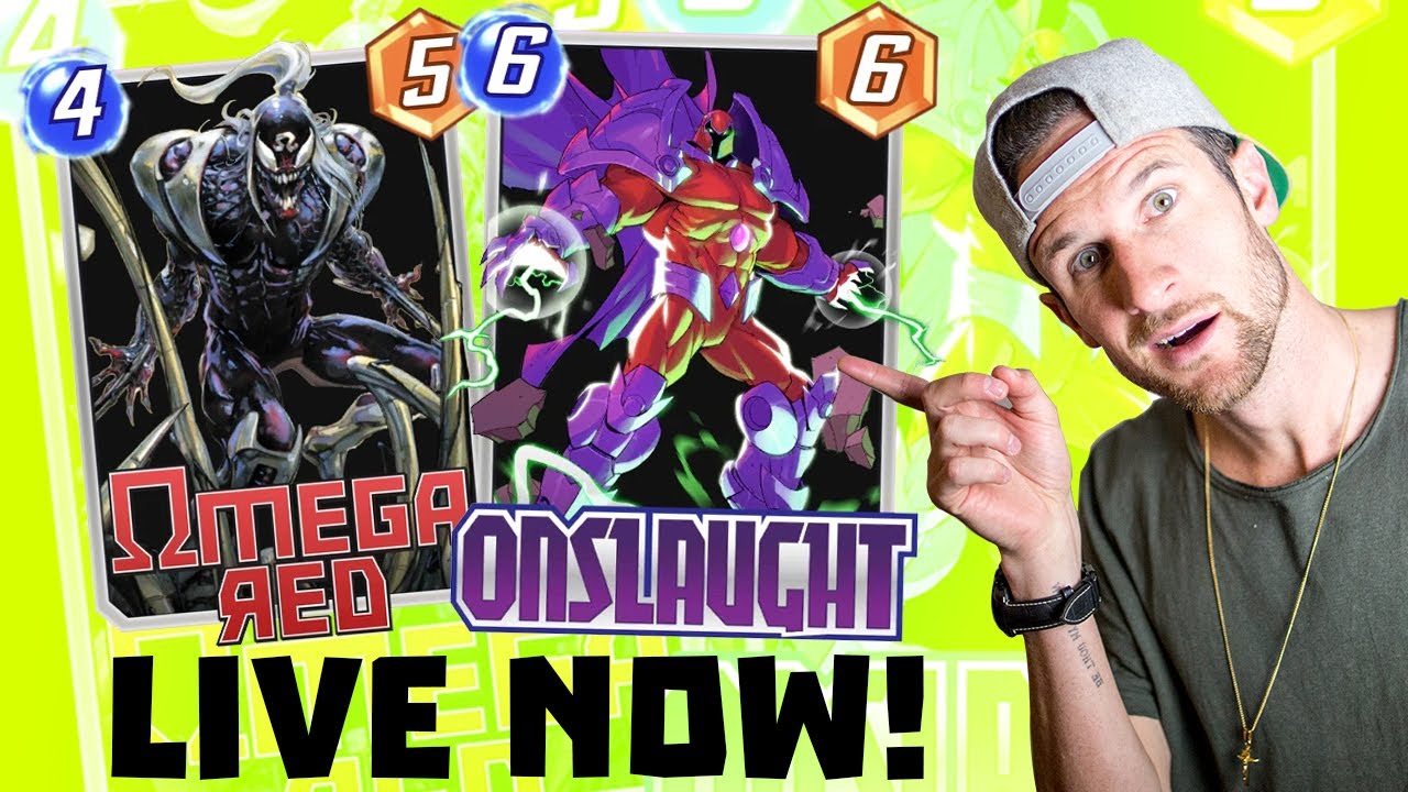 ONSLAUGHT + OMEGA RED is crazy! LIVE MARVEL SNAP - YouTube