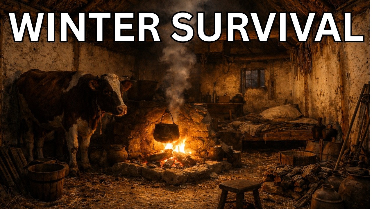 How Medieval People Built Cold-Proof Houses Without Modern Tech - YouTube