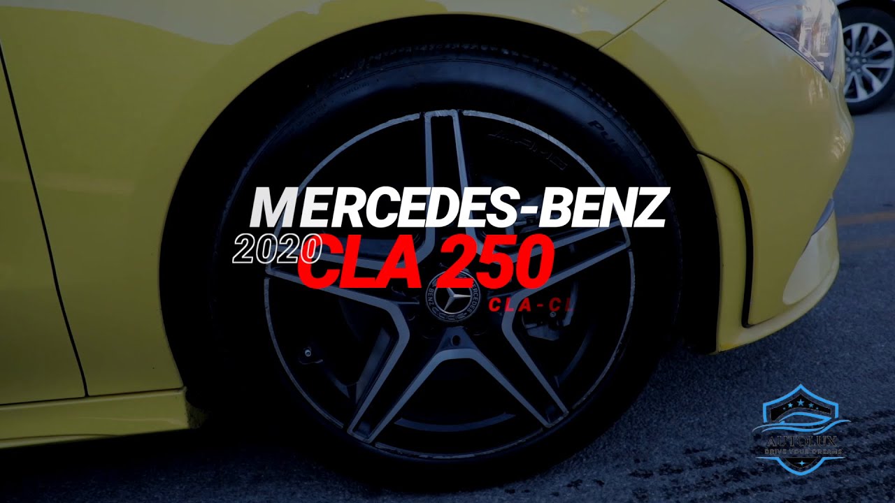 2020 Mercedes-Benz CLA CLA250 (Sun Yellow Exterior, AMG LIne, NIght ...