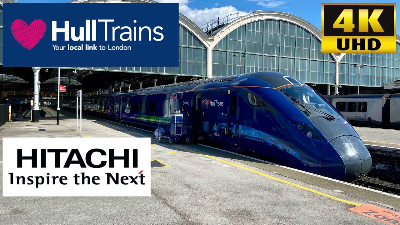 [Hull Train First Class: London Kings Cross to Hull] Hitachi British ...