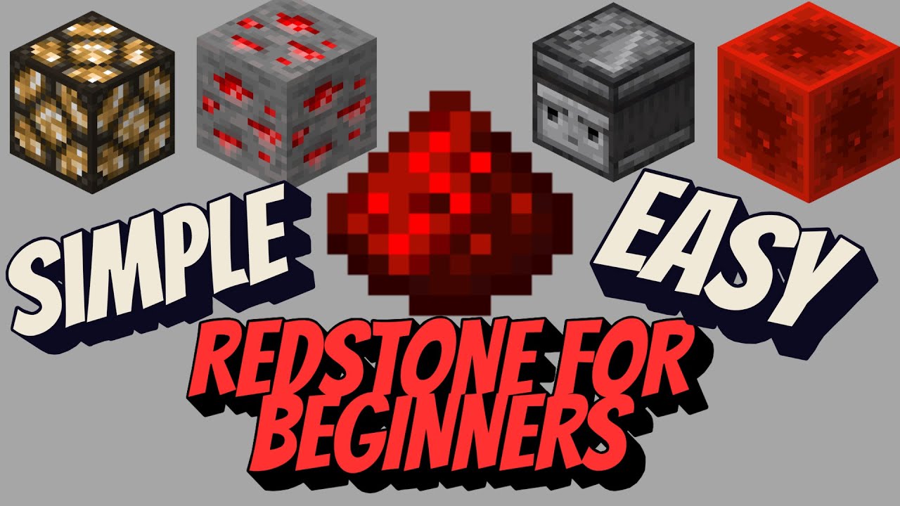 The SIMPLEST Redstone Designs You NEED In Your MINECRAFT World! - YouTube