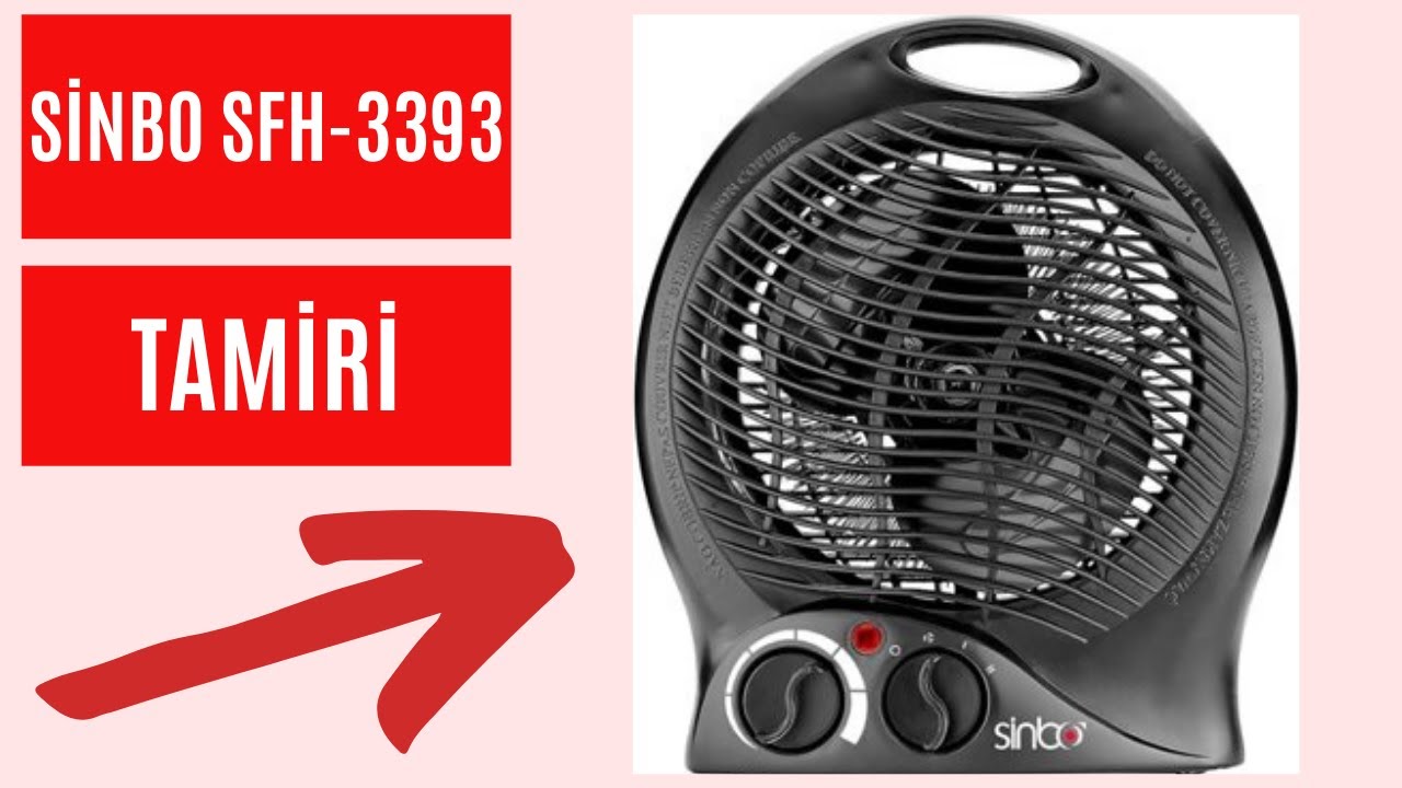 Sinbo Sfh 3393 Fanlı Isıtıcı Tamiri Nasıl Yapılır. !!! How to Make an ...