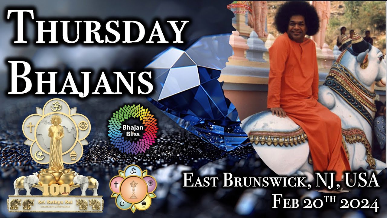 LIVE Thursday Bhajans | Feb 20th 2025 | East Brunswick, NJ, USA - YouTube